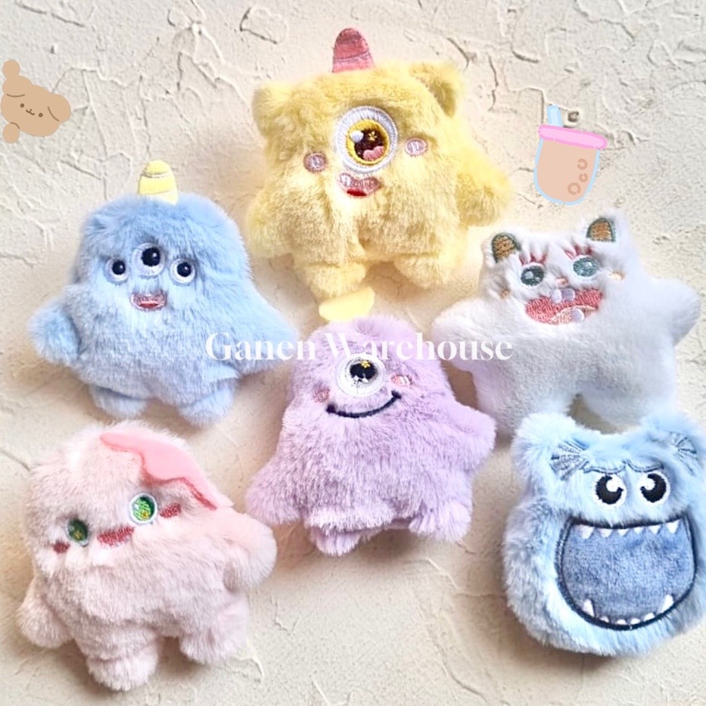 Jual [GW] Boneka Pin Jepit Kartun Monster Lucu | Shopee Indonesia