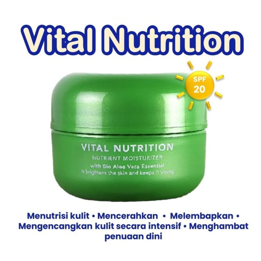 Jual BIOKOS Vital Nutrition Nutrient Day Cream SPF20 30gr | Shopee ...