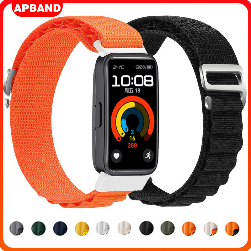 Jual Alpine Loop Nylon Sport Strap for Huawei Band 10 9 8 Strap ...
