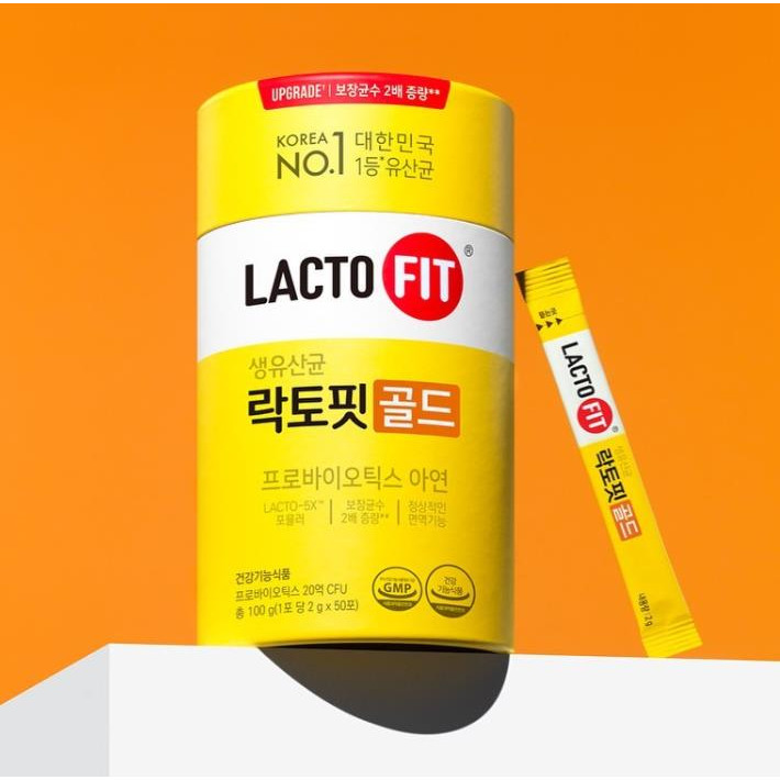 Jual NEW Lacto Fit Gold Probiotics Lacto-Fit Korea - Lactofit | Shopee ...