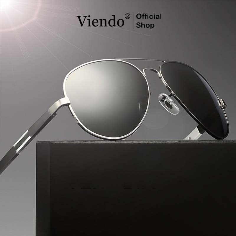Jual Viendo Kacamata Hitam Polarized Pria Wanita UV400 Fashion Anti Sinar Matahari Kaca Mata ...