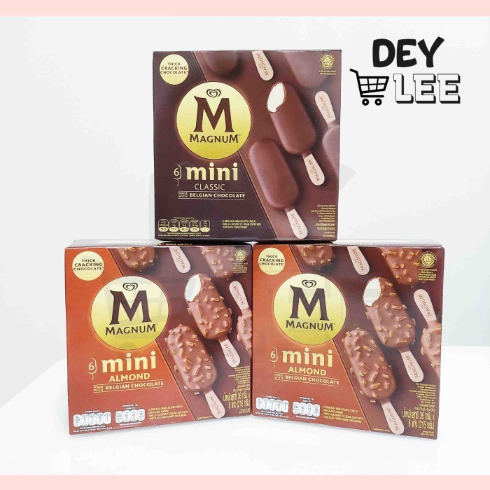 Jual WALLS MAGNUM Mini isi 6 pcs Ice Cream ALL VARIANT Bandung | Shopee ...