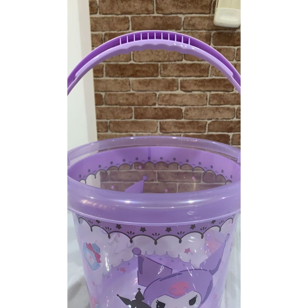 Jual Ember Plastik Transparan Ungu Motif Kuromi | Shopee Indonesia