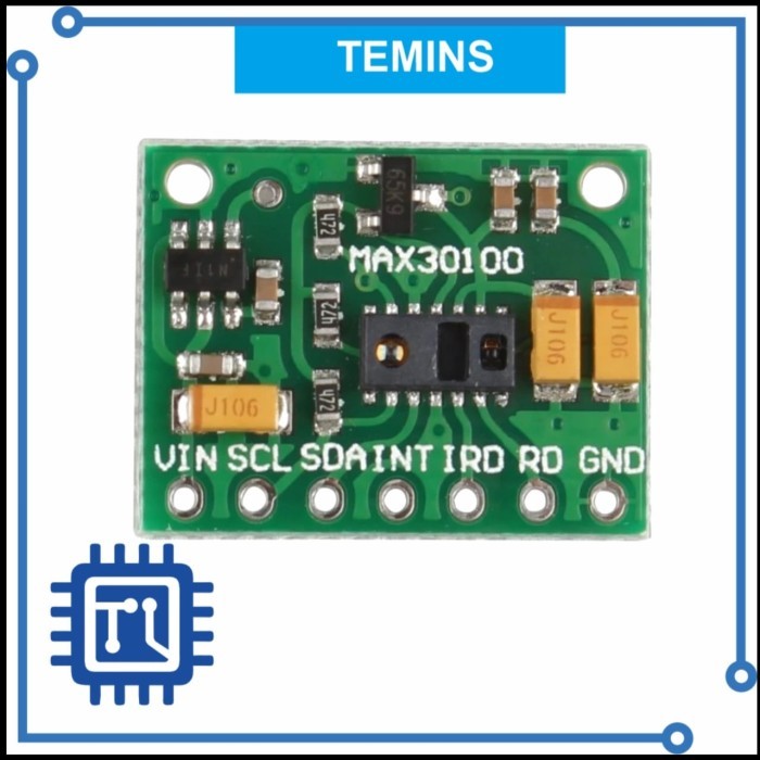 Jual MAX30100 MAX30102 Pulse Oximeter and Heart Rate Sensor Module ...