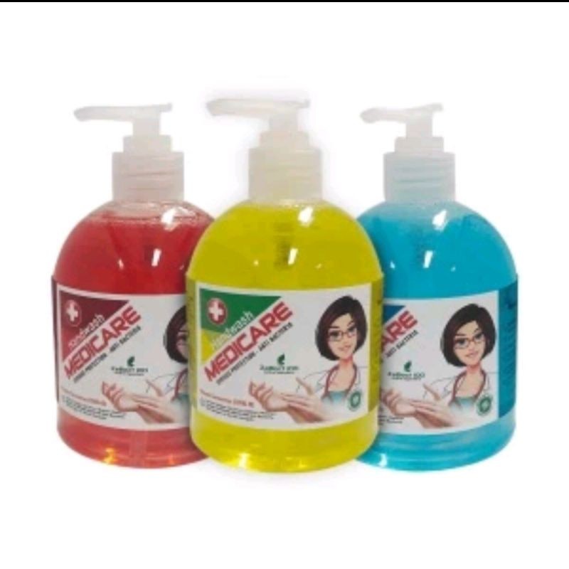 Jual Hand Wash Medicare 500 Ml Botol Pump | Shopee Indonesia