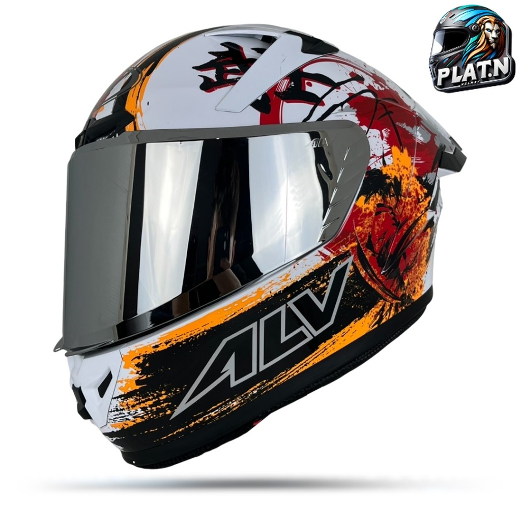 Jual HELM ALV GENESIS MOTIF NEW JAPAN CULTURE FULL FACE SINGLE VISOR ...