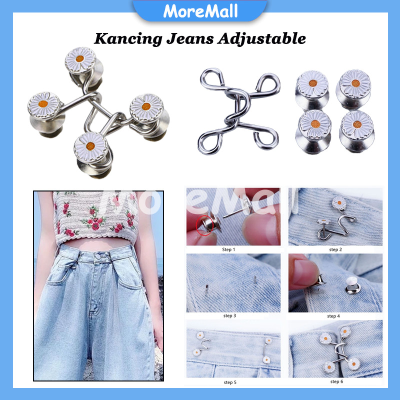Jual Kancing Jeans Adjustable/Celana Jeans Model Bisa Dilepas Tombol ...