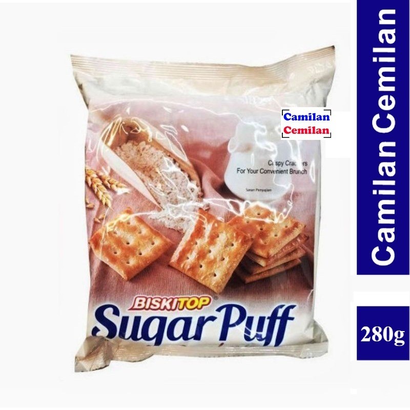 Jual Biskitop Sugar Puff Crackers Manis Malkist 280 gr | Shopee Indonesia