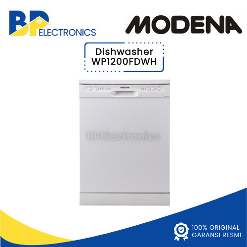 Jual MODENA Dishwasher - WP 1200 FDWH GARANSI RESMI | Shopee Indonesia