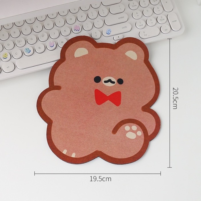 Jual cute teddy mouse pad korean style alas mouse - Bear | Shopee Indonesia