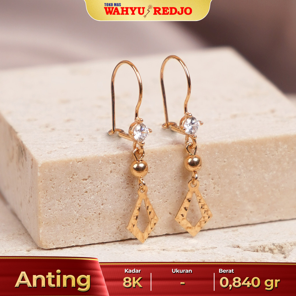 Jual ANTING EMAS KADAR 8K WAHYU REDJO AN-8K 24754971 | Shopee Indonesia