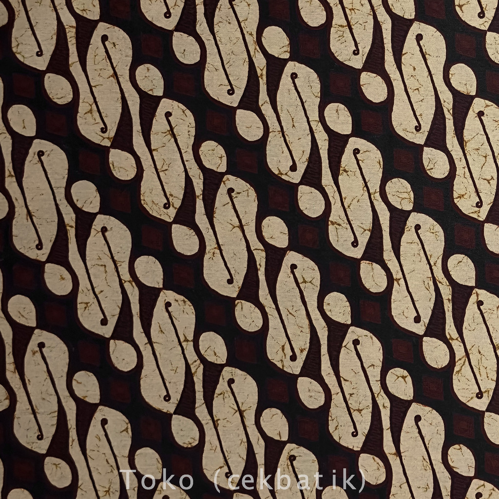 Jual kain batik - Motif Batik Parang Barong Coksu (Sogan Klasik ...