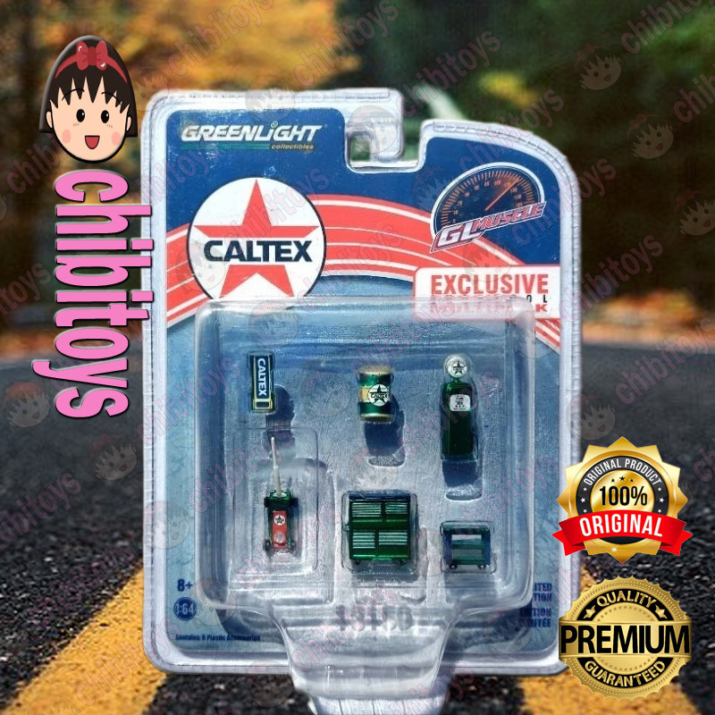 Jual Greenlight Caltex Green Machine Diorama Shop Tool Multipack ...