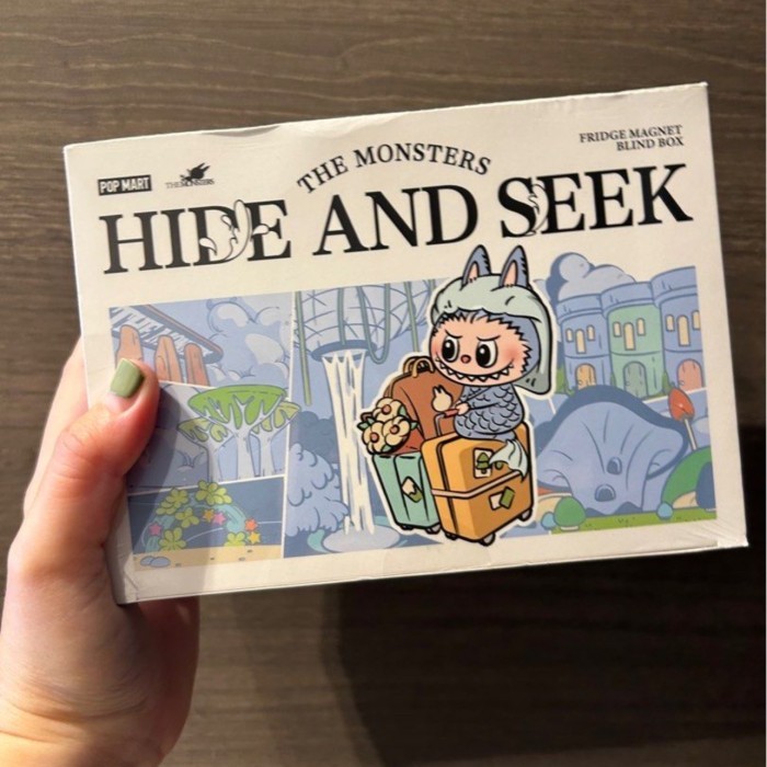 Jual Labubu the Monsters Hide and Seek Fridge Magnets Blindbox | Shopee ...