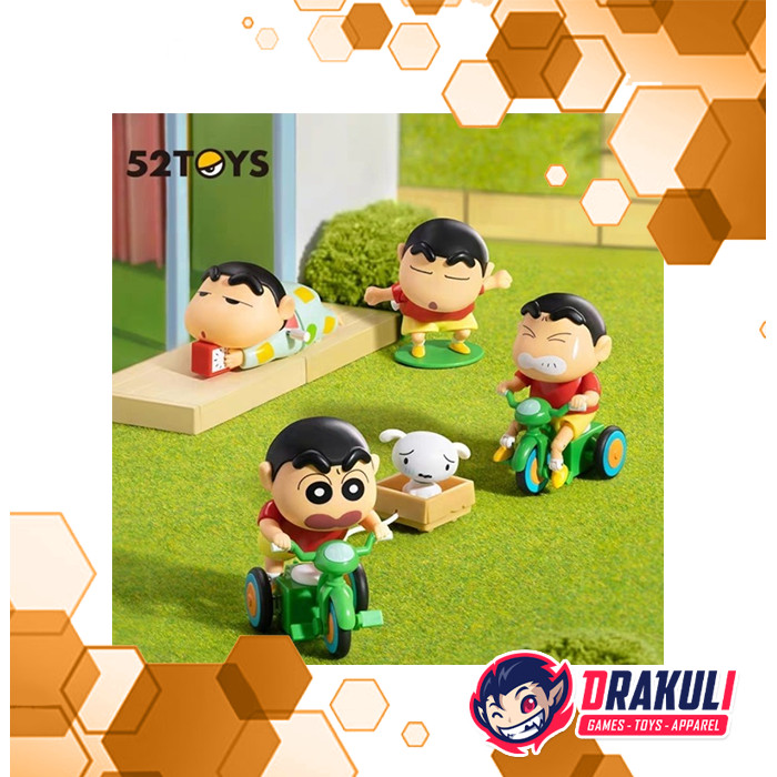 Jual Toys 52TOYS Crayon Shinchan Dynamic Life Blind Box | Shopee Indonesia