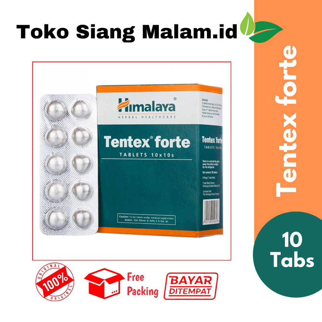 Jual Tablet Himalaya Tentex Forte 10 Tablets | Shopee Indonesia