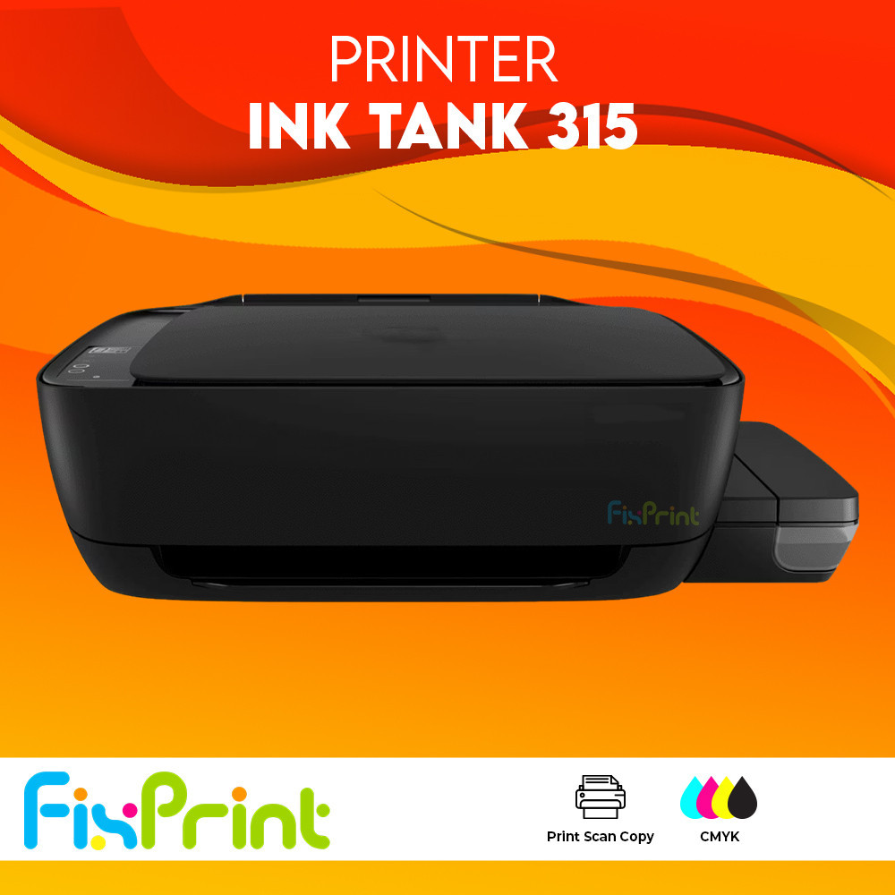 Jual Printer Inktank 315 Print Scan Copy A4 Ink Tank 315 Multifungsi Multifunctions AIO ...