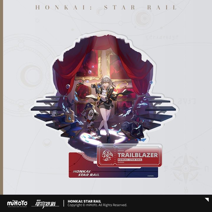 Jual Stelle Female Trailblazer Harmony Ver. Acrylic Stand 16cm - Honkai ...