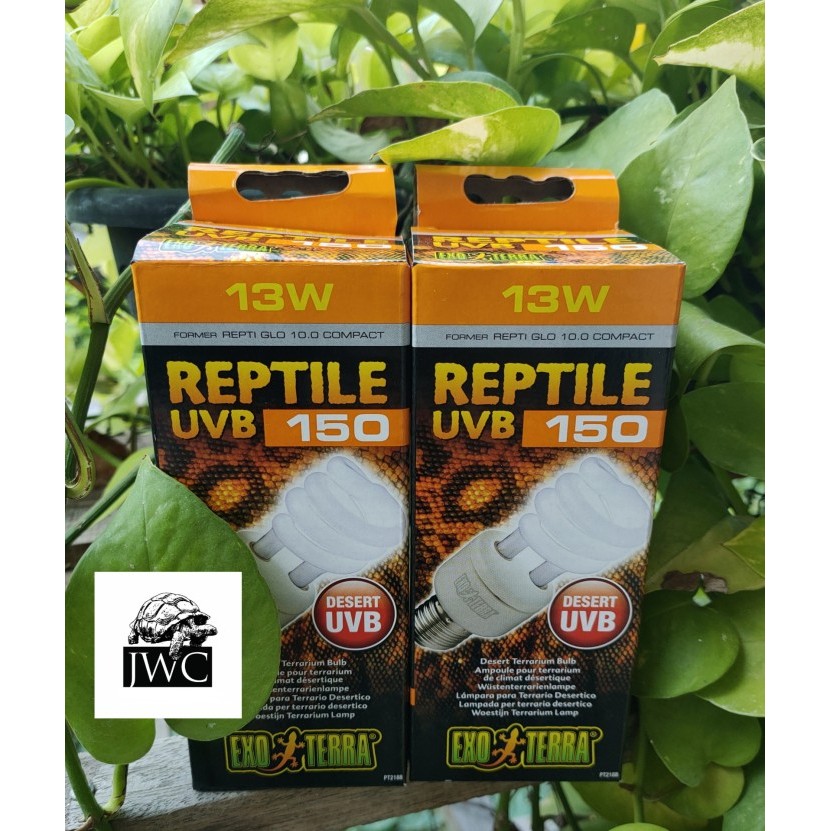 Jual Richard Exoterra UVB 150-13W / Lampu Panas Gurun Hewan Reptil Kadal Torto Kura | Shopee ...