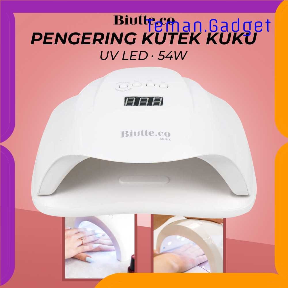 Jual TG - PRW Biutte.co Pengering Kutek Kuku UV LED Nail Dryer 54W - SUN-X | Shopee Indonesia