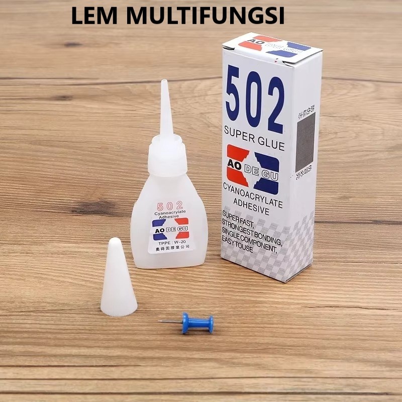 Jual Das Lem 502 Lem china Super Kuat Lem Sepatu Serbaguna Glue Glu 502 Lem Kantor Multifungsi ...
