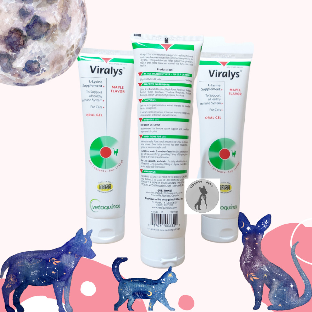 Jual Viralys L-LYSINE Suplemen Supplement Oral Gel For Cats Lysine ...