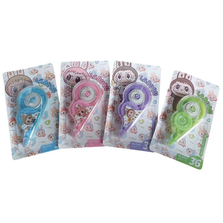 Jual COR TAPE 9583 36M / CORRECTION TAPE LABUBU / PENGHAPUS PULPEN ...