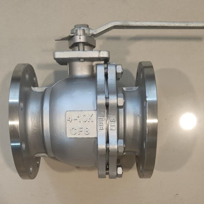 Jual BALLVALVE STAINLESS SS304 JIS 10K FLANGE 3/4 " INCH | Shopee Indonesia