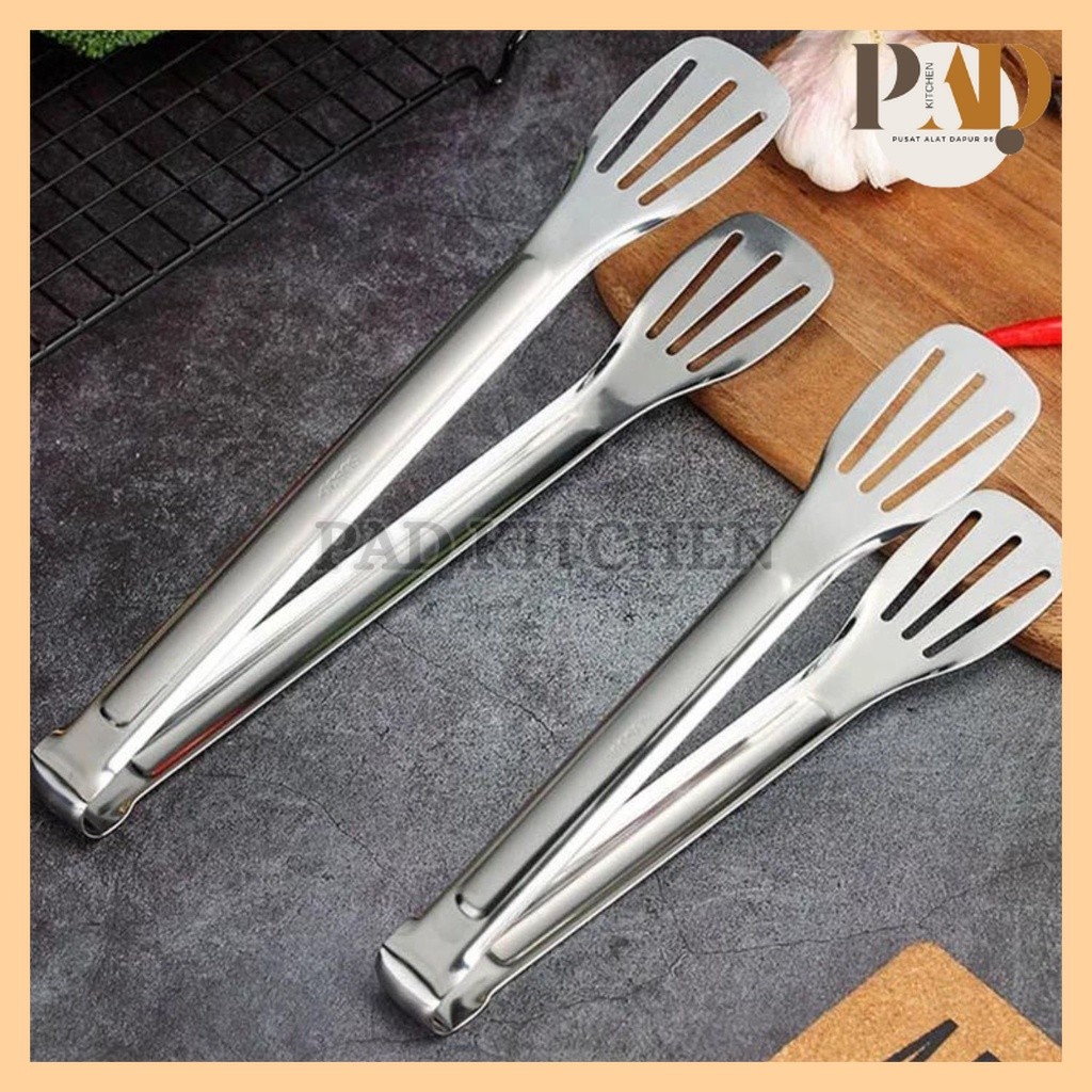 Jual JEPIT 3 GARIS PENJEPIT MAKANAN STAINLESS TAHAN KARAT PERALATAN ...