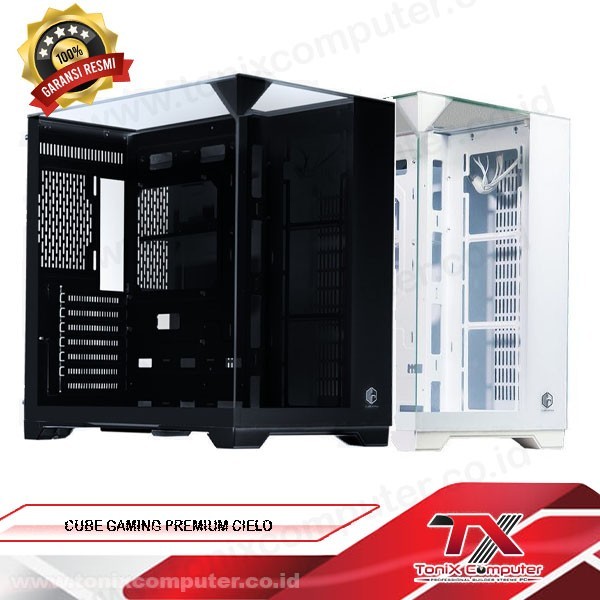 Jual CUBE GAMING PREMIUM CIELO - ATX Gaming Case | Casing PC Gaming | Gaming PC | Shopee Indonesia
