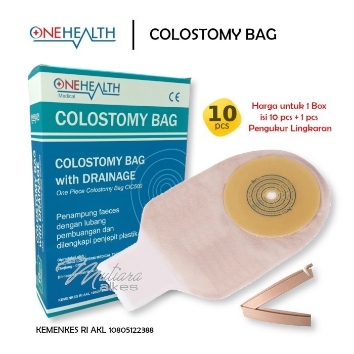 Jual ONEHEALTH COLOSTOMY BAG KANTONG KOLOSTOMI BOX ISI 10 | Shopee ...