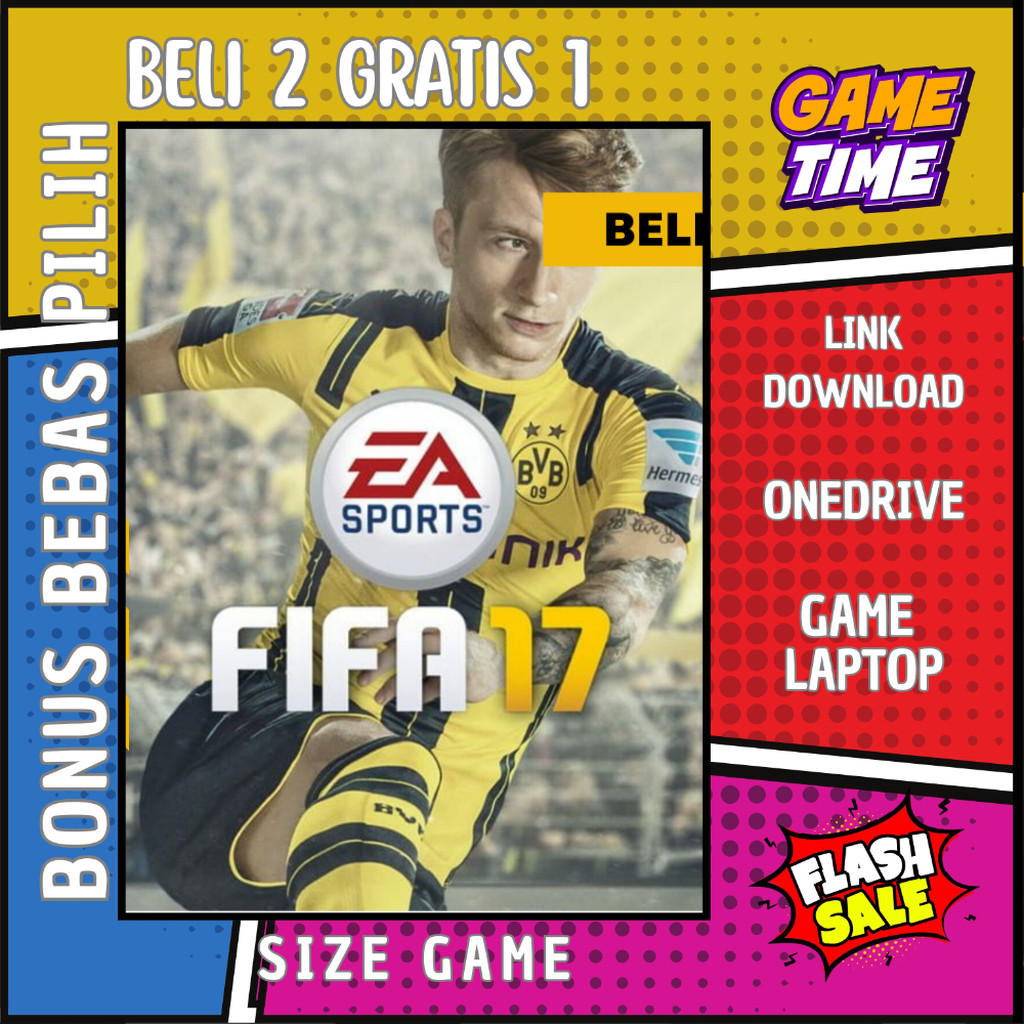 Jual FIFA 17 - GAME PC - GAME PC / GAME LAPTOP - BELI 2 GRATIS 1 - GAME ...