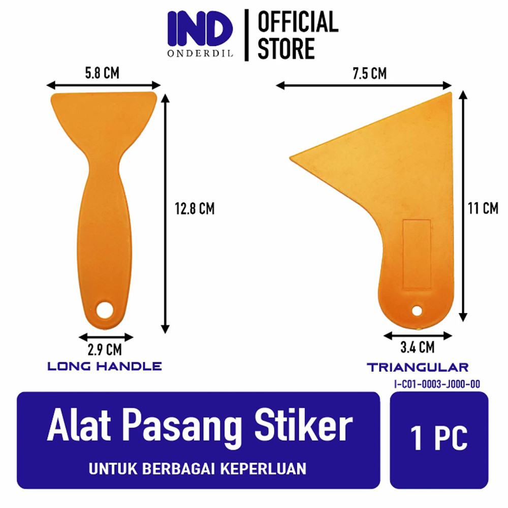 Jual 1 PC Alat Bantu Pasang Stiker Scraper Rakel Tool Rakel Scraper ...