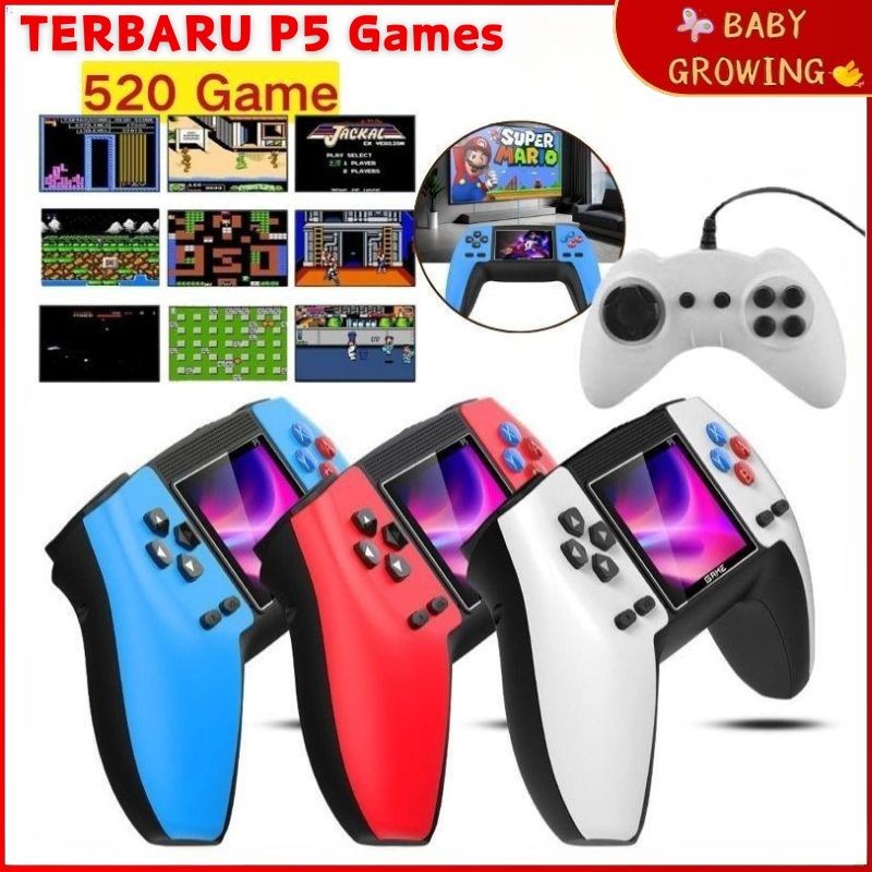 Jual [Local Delivery] 520-IN-1 Konsol Game Genggam Retro Portable P5 ...
