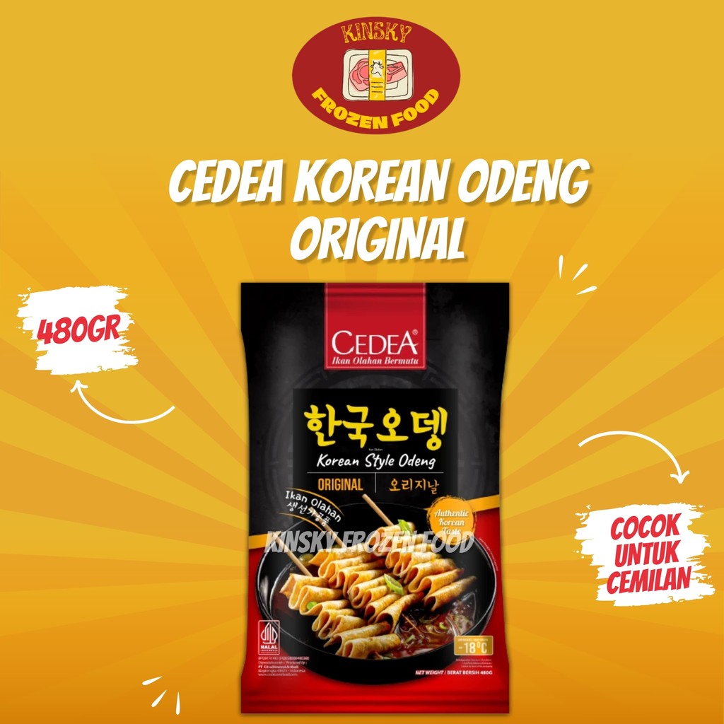 Jual CEDEA KOREAN ODENG ORIGINAL 480GR | Shopee Indonesia