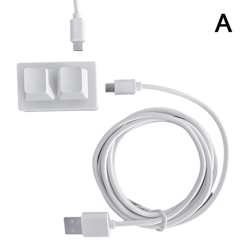 Jual 2 Keys Rgb Usb Custom Programmable Macro Mini Keyboard Copy And Paste Keypad For Photoshop