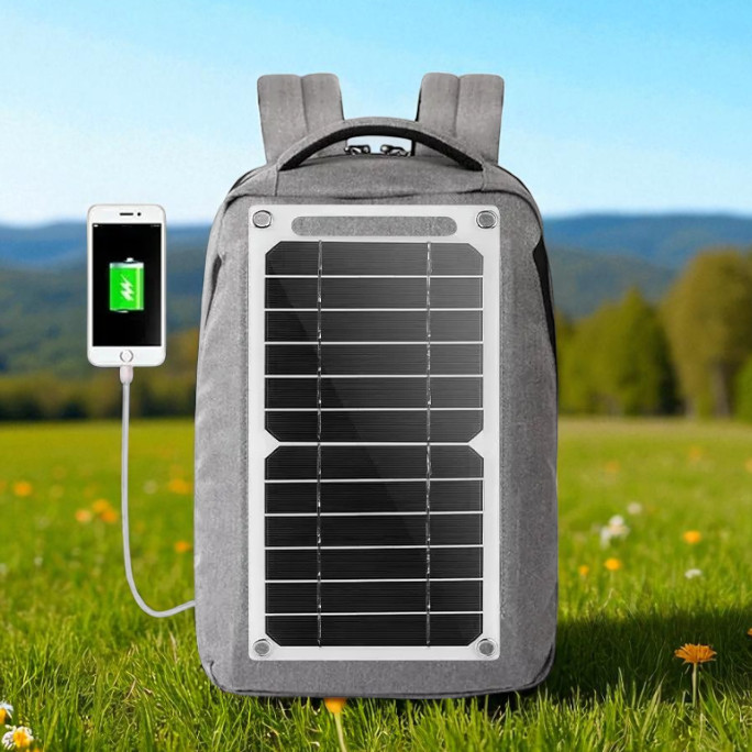 Jual Solar Panel Surya Portable Monocrystalline USB Output 5V 6W ...