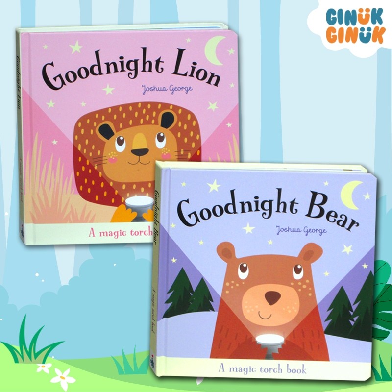 Jual Buku Senter Ajaib - Magic Torch Book Goodnight Bear & Lion (use ...