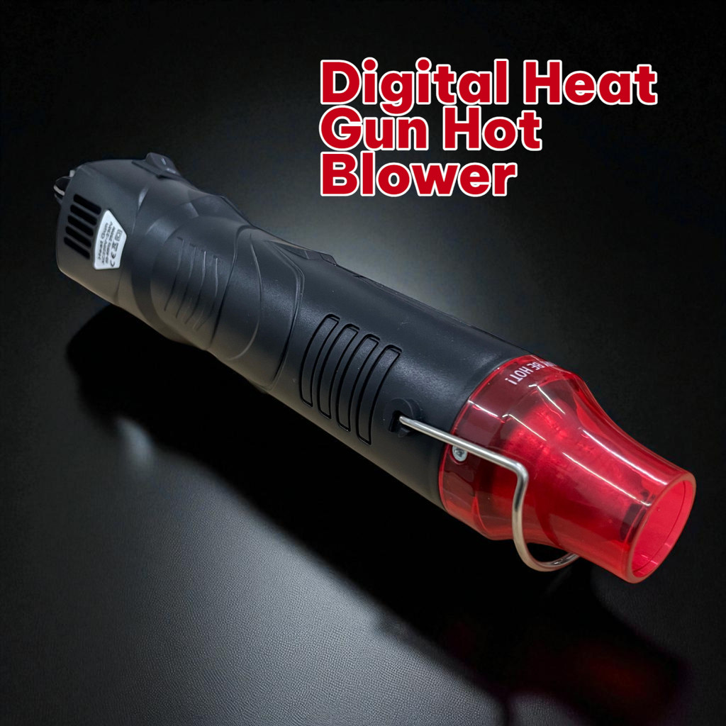Jual Heat Gun Digital LCD Hot Blower 250W Suhu Hingga 400°C Model ...