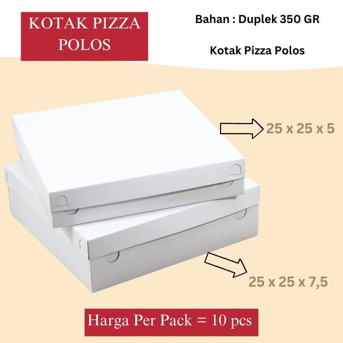 Jual Dus Donut Polos / Box Polos / Kotak Serbaguna Polos Kue / Donat ...