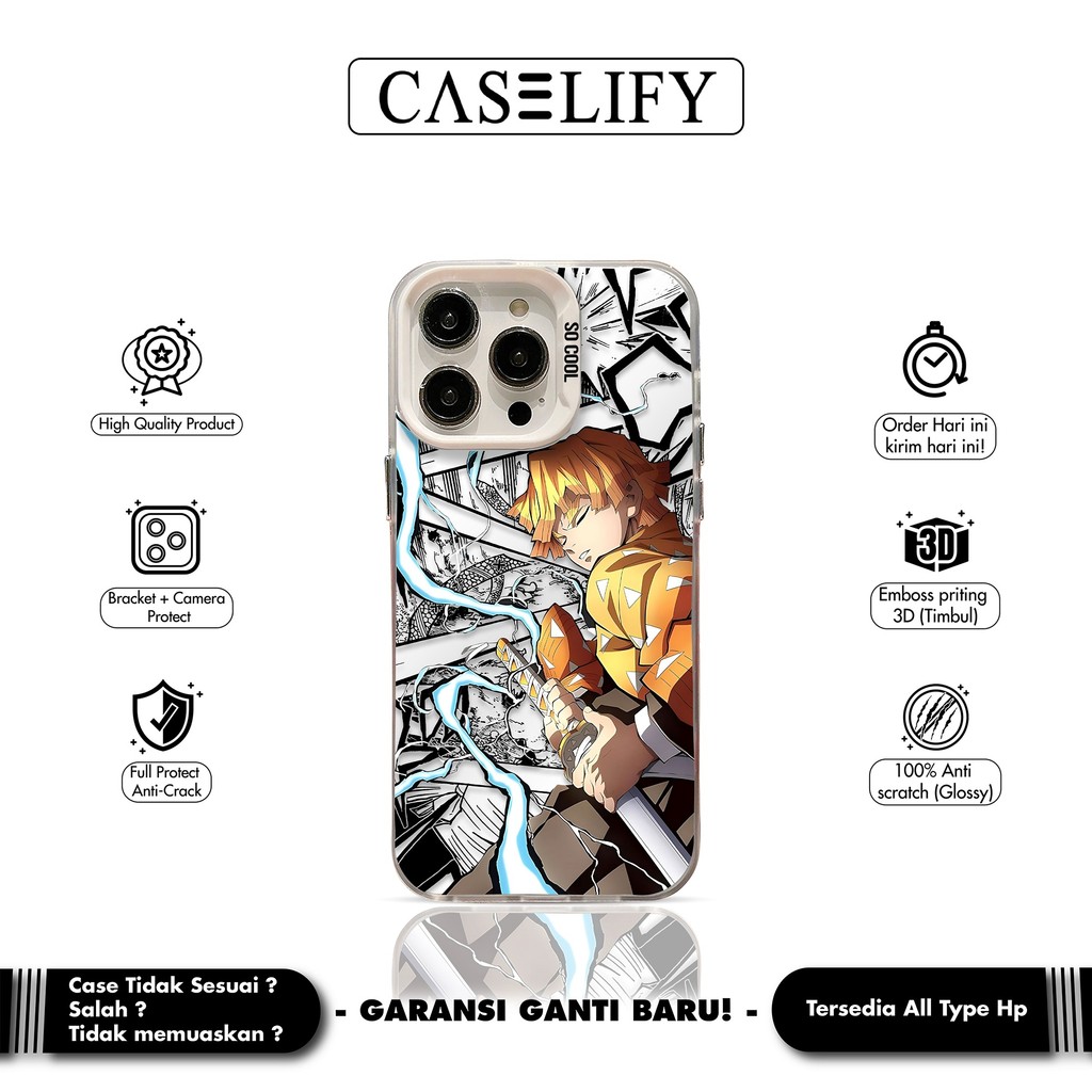 Jual CASELIFY all type casing imd zenitsu lightning case iphone samsung ...