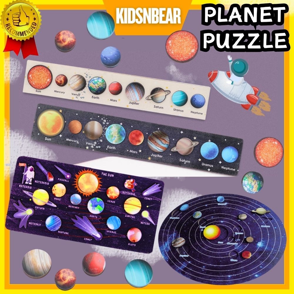 Jual Mainan anak - Puzzle edukasi anak - Mainan planet - PLANET PUZZLE ...