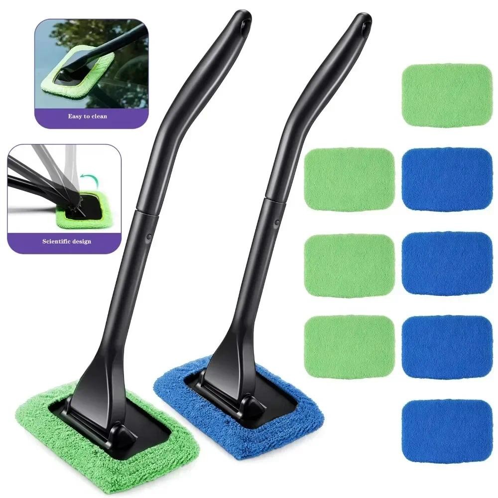 Jual 3pcs Car Window Cleaner Brush Kit Windshield Wiper Microfiber ...