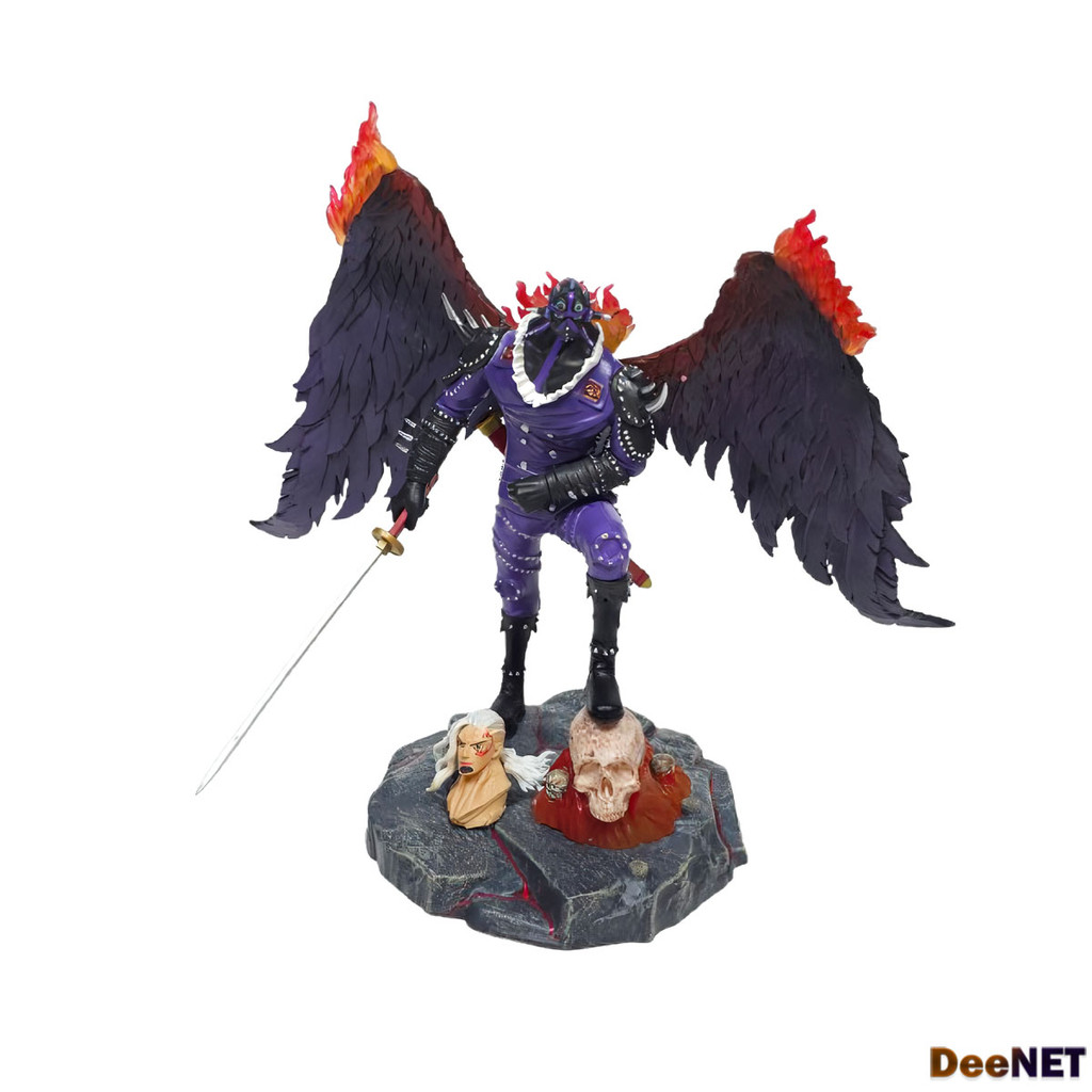 Jual KING Beast Standing Double Head One Piece 33cm Action Figure PVC D ...