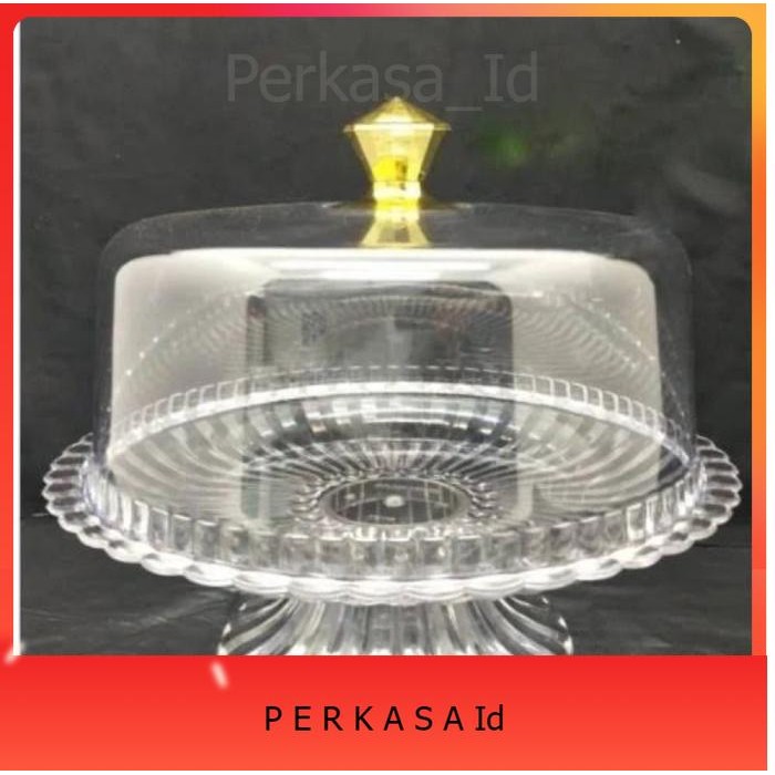 Jual Tempat Kue Roti Cake Tray Bening TK 146 Golden Sunkist - Model ...
