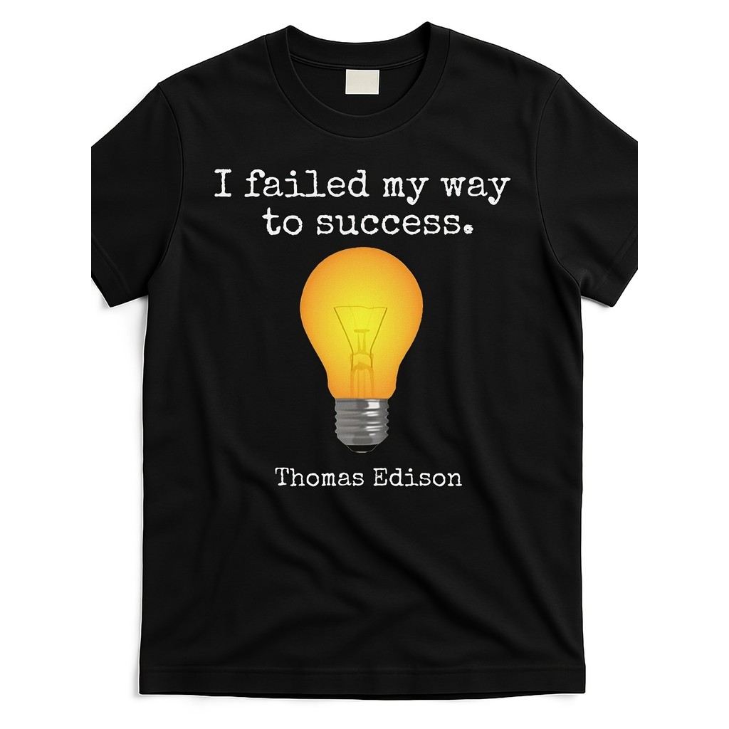 Jual Kaos Pria Desain Keren Thomas Edison Inventor Baju Hadiah Wisuda ...