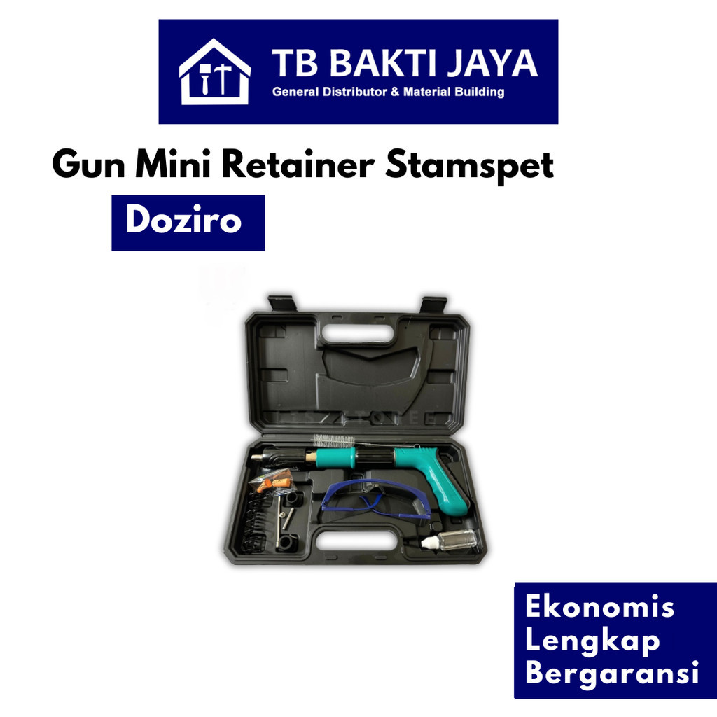 Jual Doziro Stampset Gun Mini Retainer / Alat Paku Tembak / Pistol Paku ...
