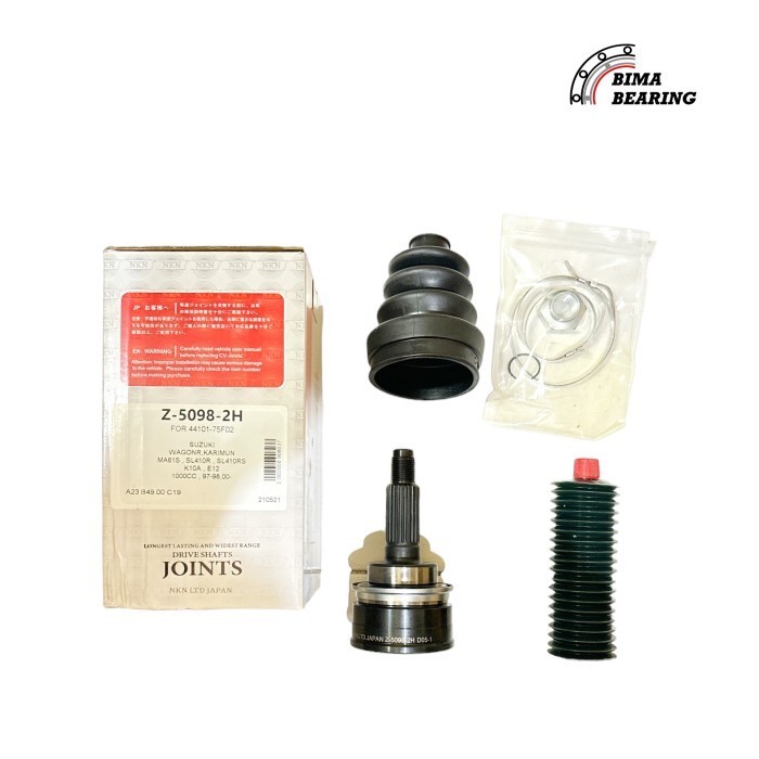 Jual CV JOINT OUTER SUZUKI KARIMUN WAGON R 2013-2019 AT MT NKN JAPAN KOKEL LUAR AS RODA ORIGINAL ...