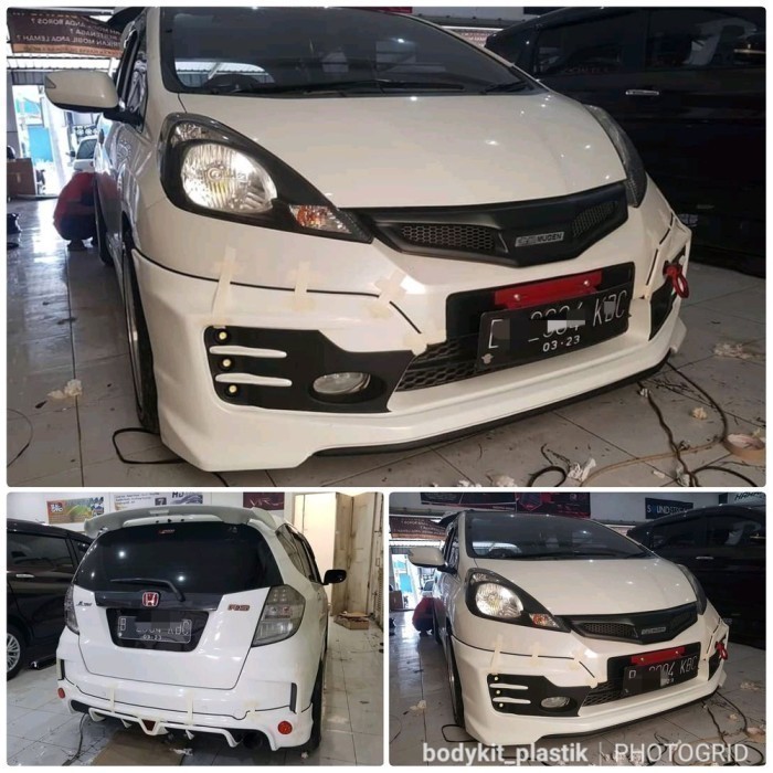 Jual promo bodykit honda jazz ge8 mugen rs 2013 add on | Shopee Indonesia
