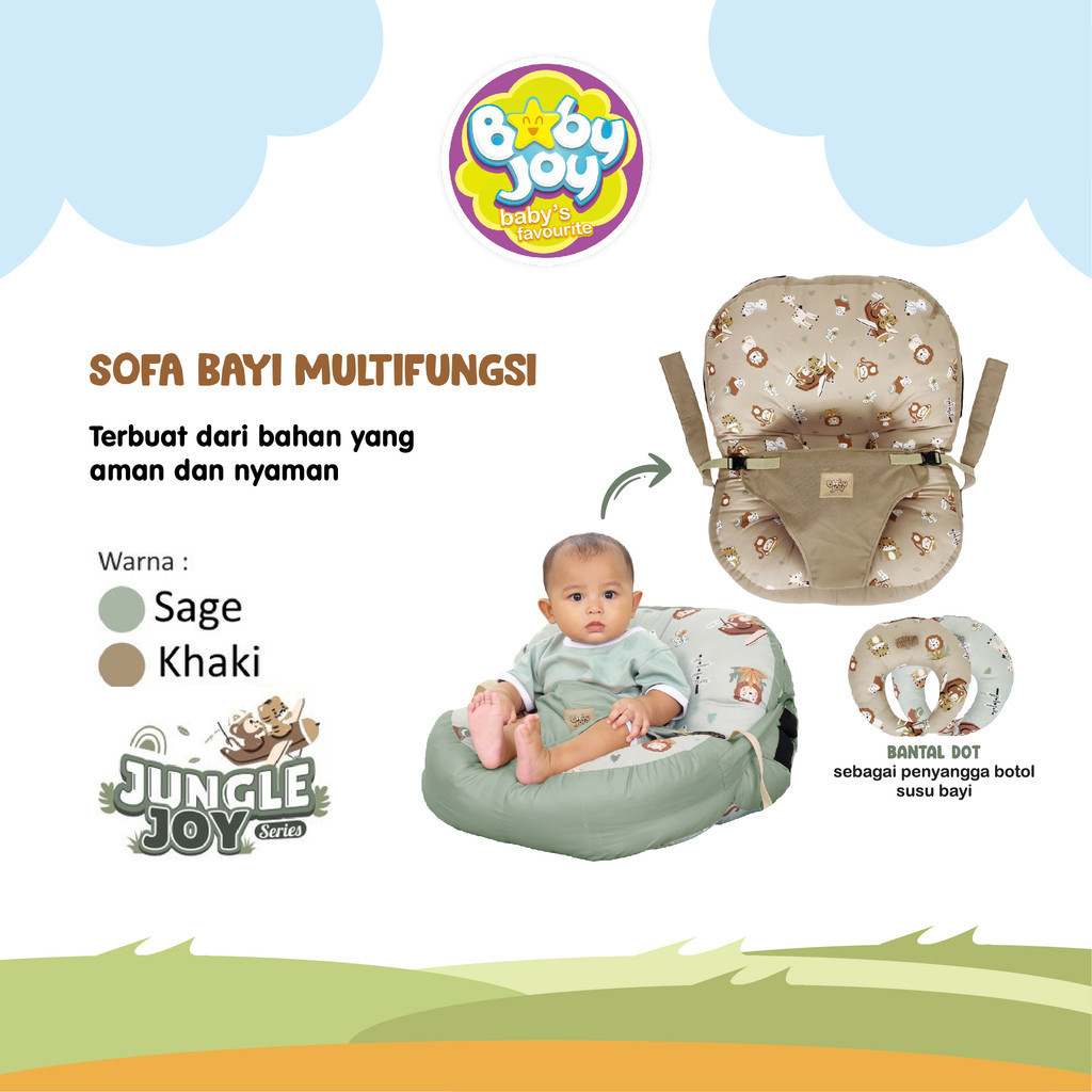 Jual Baby Joy Sofa Bayi Multifungsi Jungle Joy Series | Shopee Indonesia